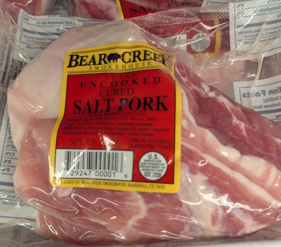 Bear Creek Cured Salt Pork 12 Oz (8 Pack) - The Sausage Czar